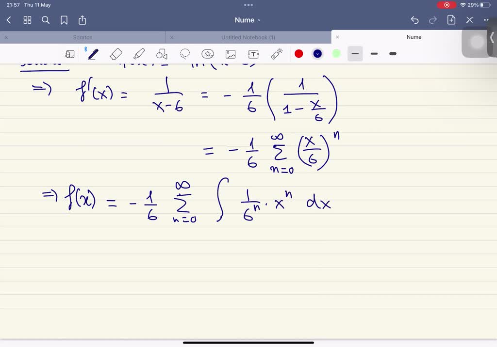 SOLVED: Find the Maclaurin series for the function: (Use the table of power series for ...