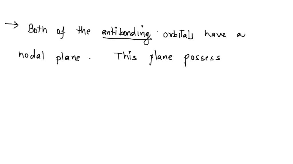 SOLVED: Perpendicular Both of the orbitals have a nodal plane. This ...