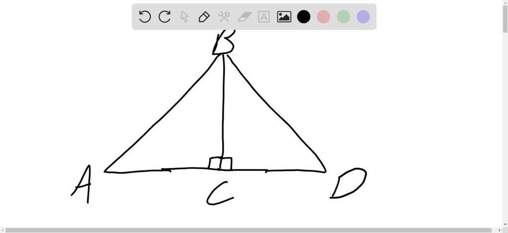 SOLVED: 'Triangles ABC and DEF are shown below 879 Which triangle congruency theorem can be used ...