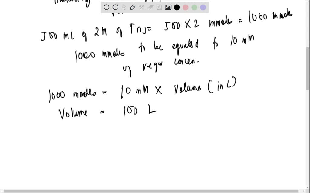 SOLVED: The elution buffer for affinity chromatography consisted of 100 mM tris-hcl, 50 mm nacl ...