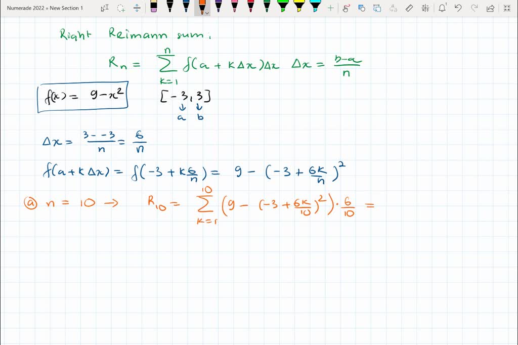 SOLVED: 10. Sketch the graph of f(x) = 9 - x? on the interval [-3,3 ...