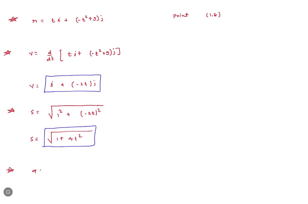Solved The Position Vector Describes The Path Of An Object Moving In The Xy Plane Position