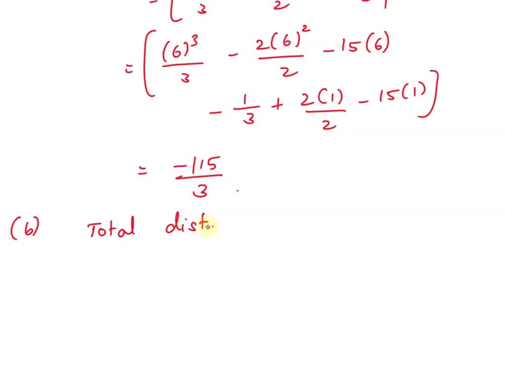 SOLVED: The velocity function (in meters per second) is given for a particle moving along a line ...