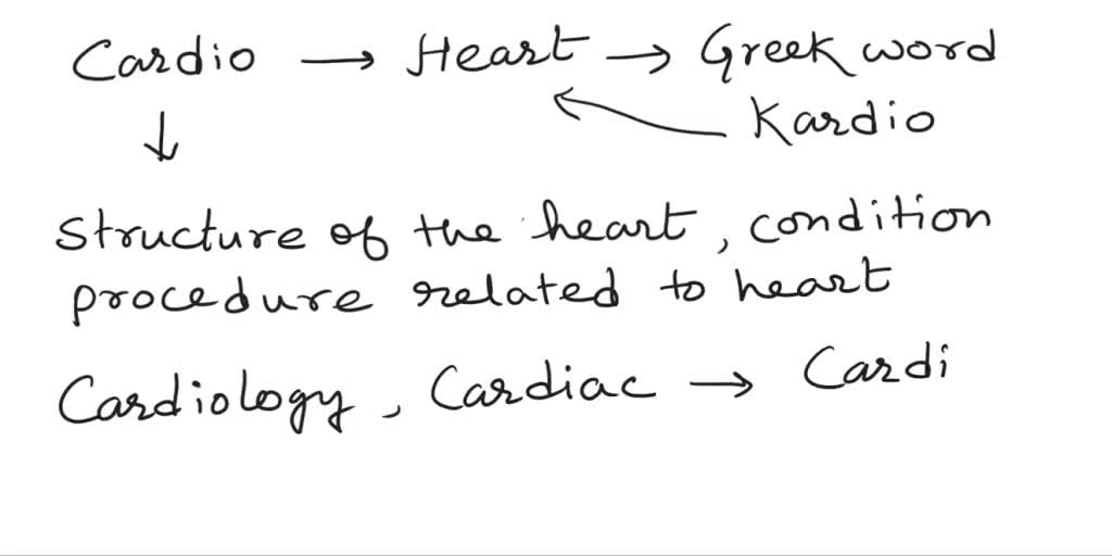SOLVED: identify and explain the two combining forms that relate to the ...