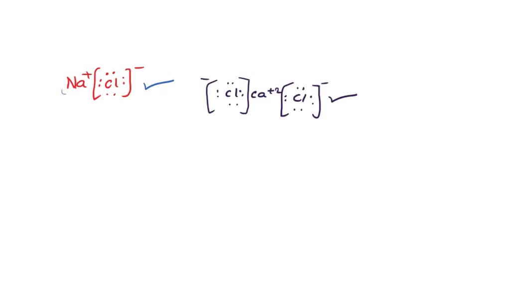 SOLVED: Which of the following are valid ionic Lewis structures? Drag ...
