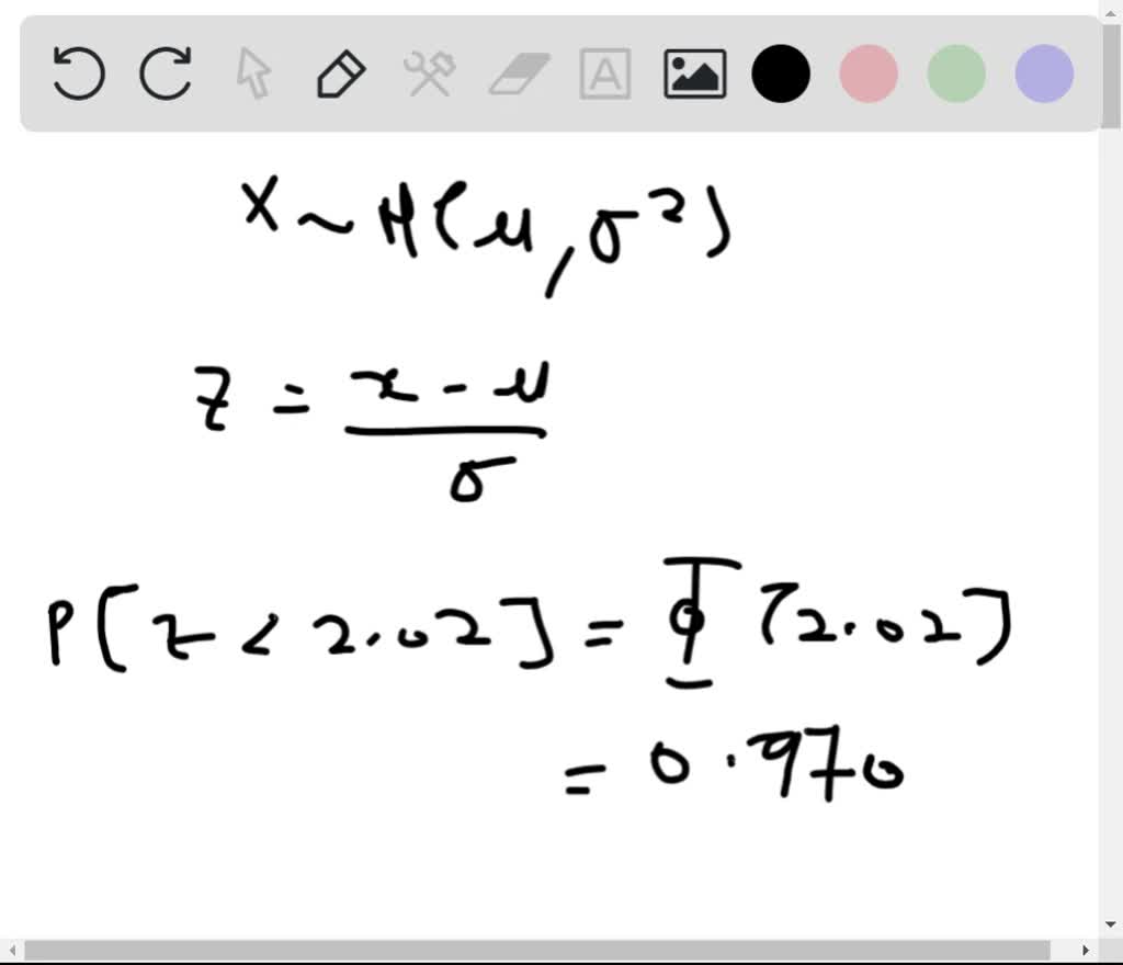 SOLVED: For a normal distribution, what is the probability that a z ...