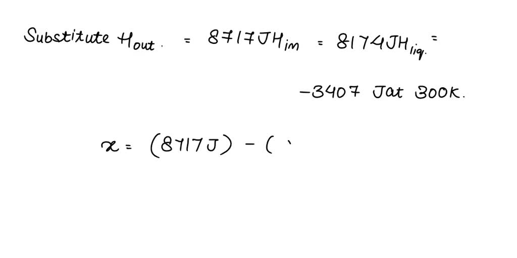 SOLVED: Texts: Liquefaction of Gases 5.6 Consider the simple Linde ...