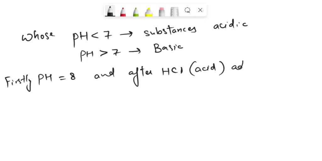 SOLVED: A solution is made up to simulate stomach acid at pH 2. Maalox ...