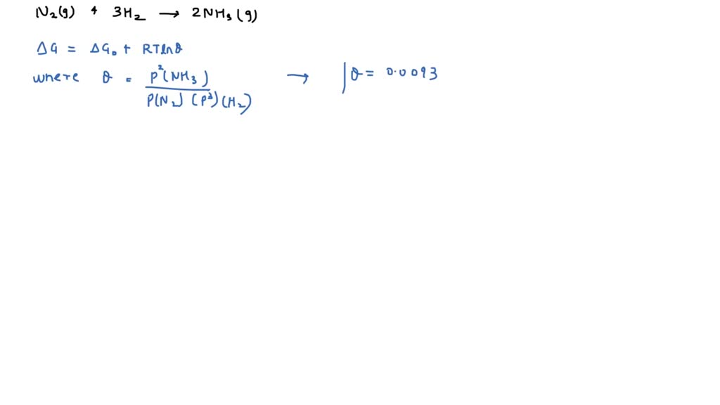 SOLVED: 3. Answer ALL parts a) - d). Ammonia synthesis involves the ...