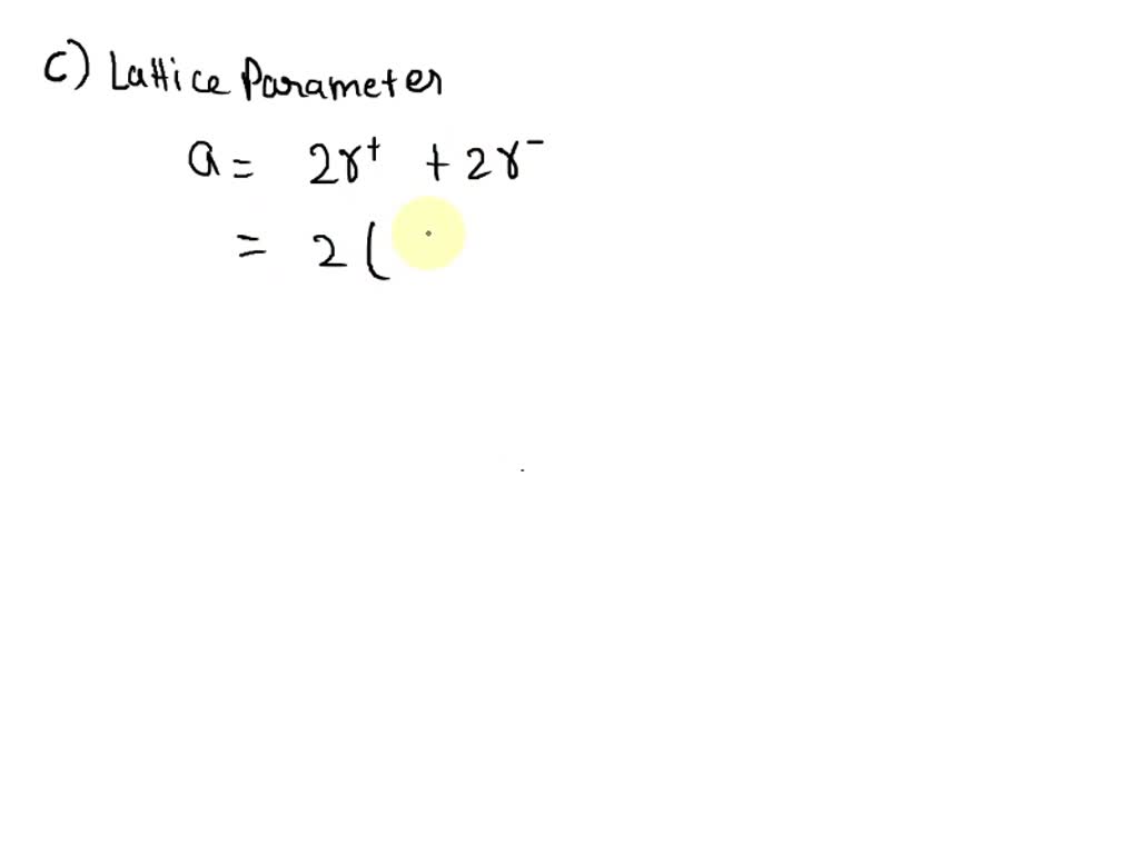 Magnesium oxide (MgO) has the Rock Salt crystal structure. Given that ...