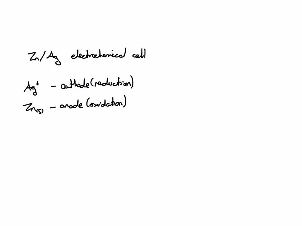 SOLVED: Set up a cell that has a Zn electrode in a 10 M aqueous Zn ...