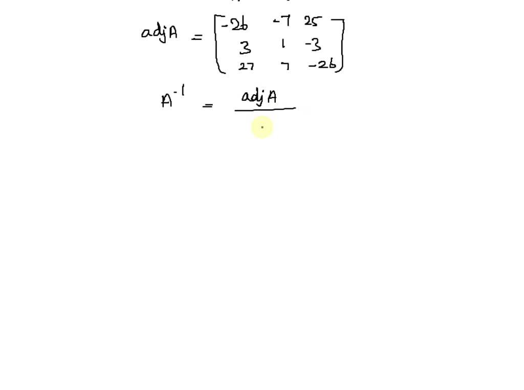 SOLVED: Solving Linear System as Matrix Equation: Solve the system of ...