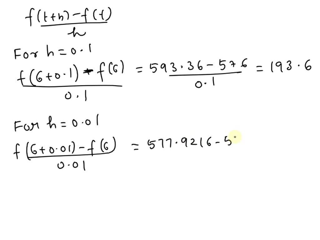 SOLVED: If we ignore air resistance, a falling body will fall 16t^2 ...