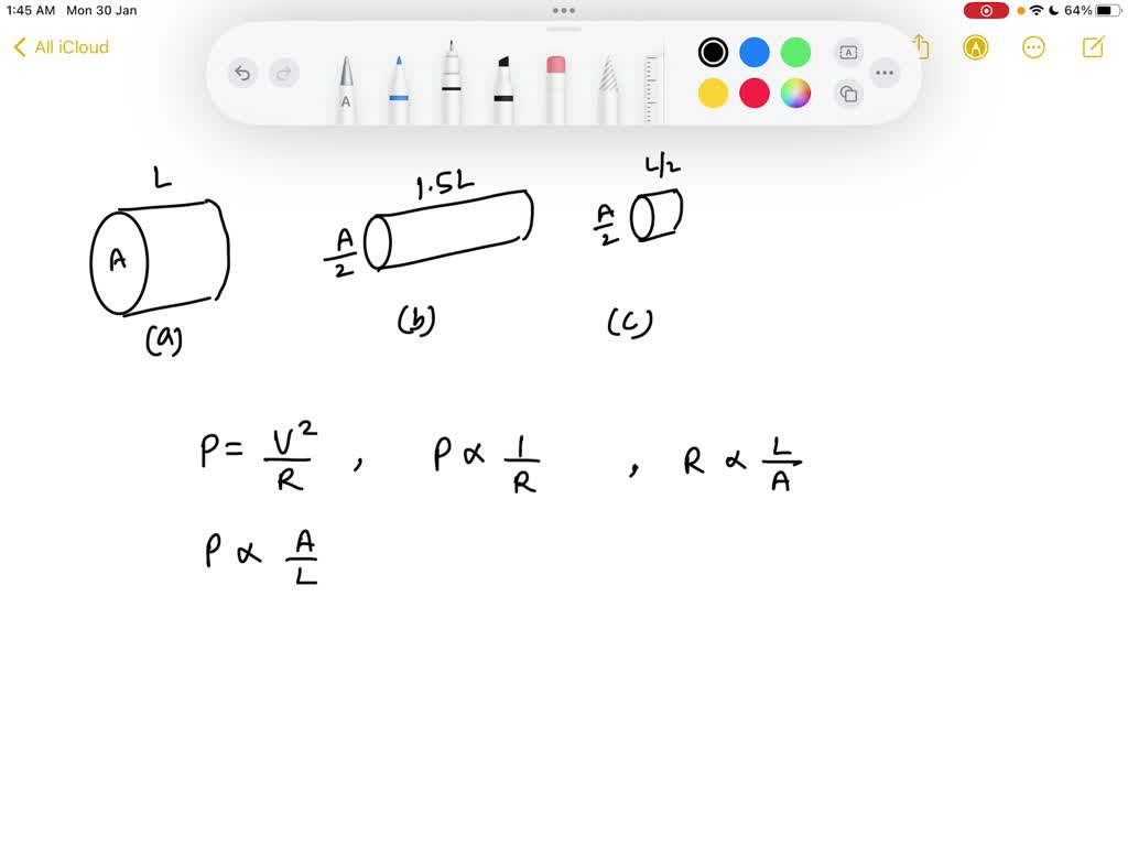 SOLVED: The figure below shows three cylindrical copper conductors ...