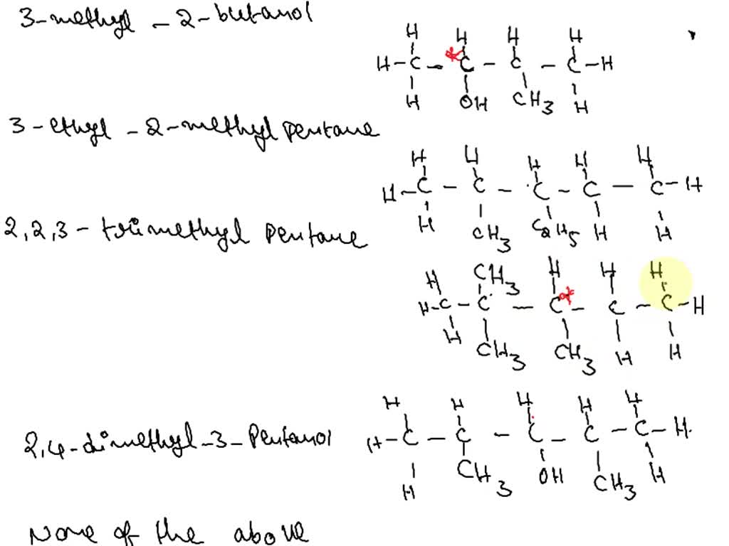SOLVED: Which of the following are constitutional isomers of heptane ...