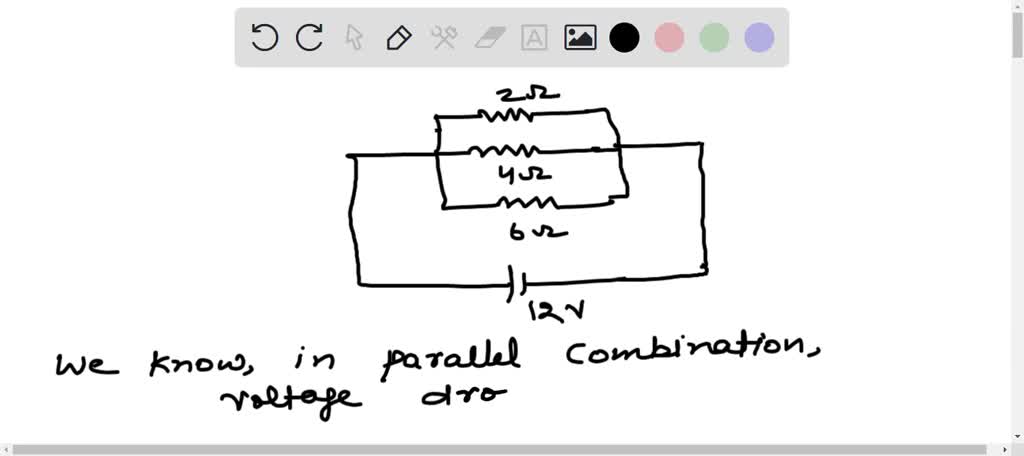a 3 ohm and 6 ohms resistors are connected in parallel and the ...