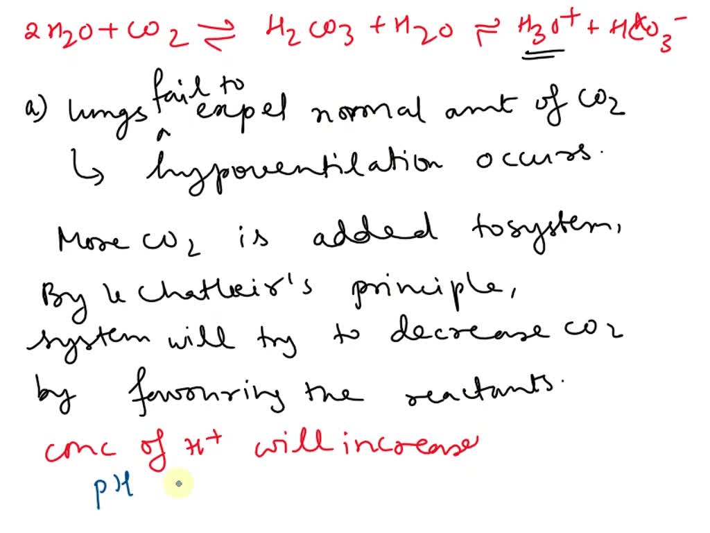 SOLVED: Texts: 4. Buffering Systems - Bicarbonate Lungs Carbonic ...