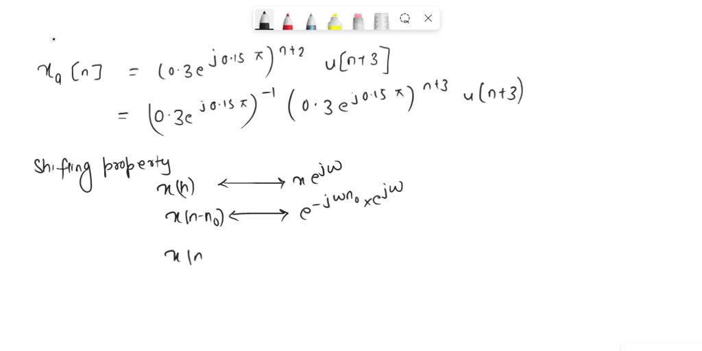 SOLVED: Need explanation also BC: 9.2 Find the discrete-time Fourier ...