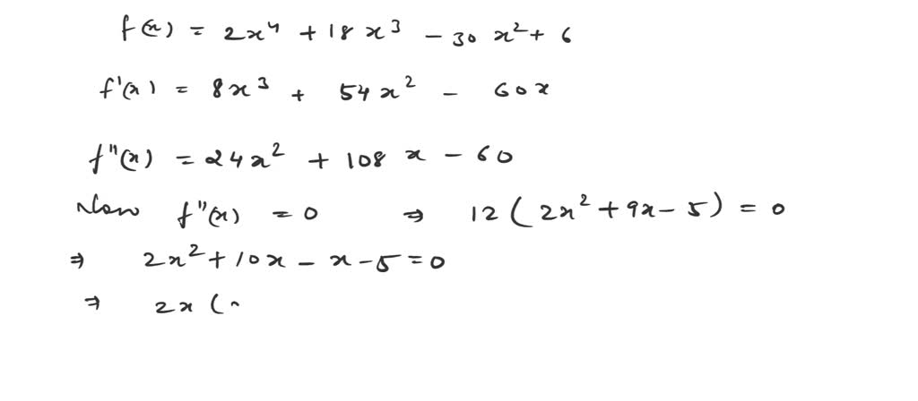 Solved 1 1 Letfx X4 8x3 8x 12 3 Of The Following Select All X Where