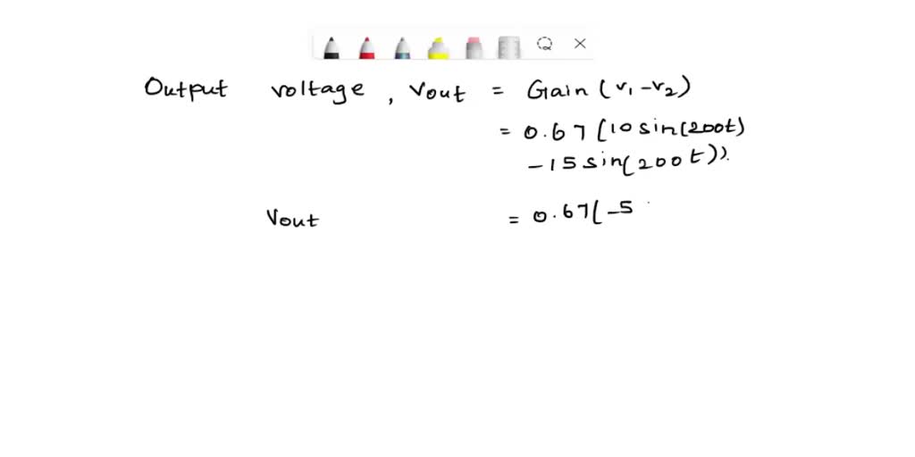 SOLVED: Consider the two inverting op-amp circuits connected in cascade as shown in the figure ...