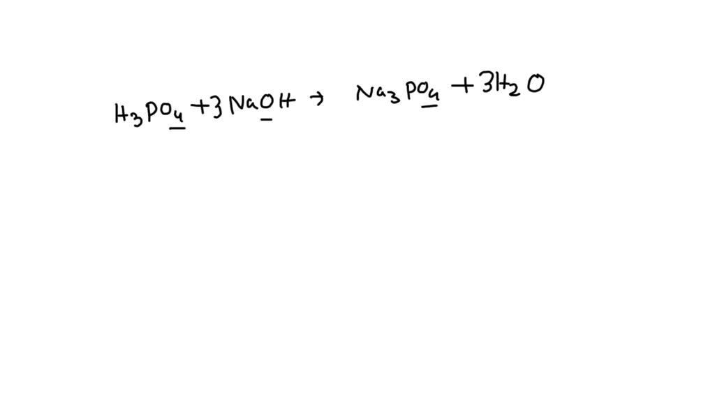 H3Po4 Titrated With Naoh Equation at Monique Wilkerson blog