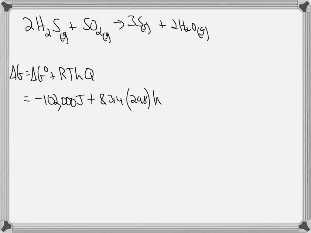 Solved Consider The Following Reaction 2ca S O2 G → 2cao S Δh∘rxn