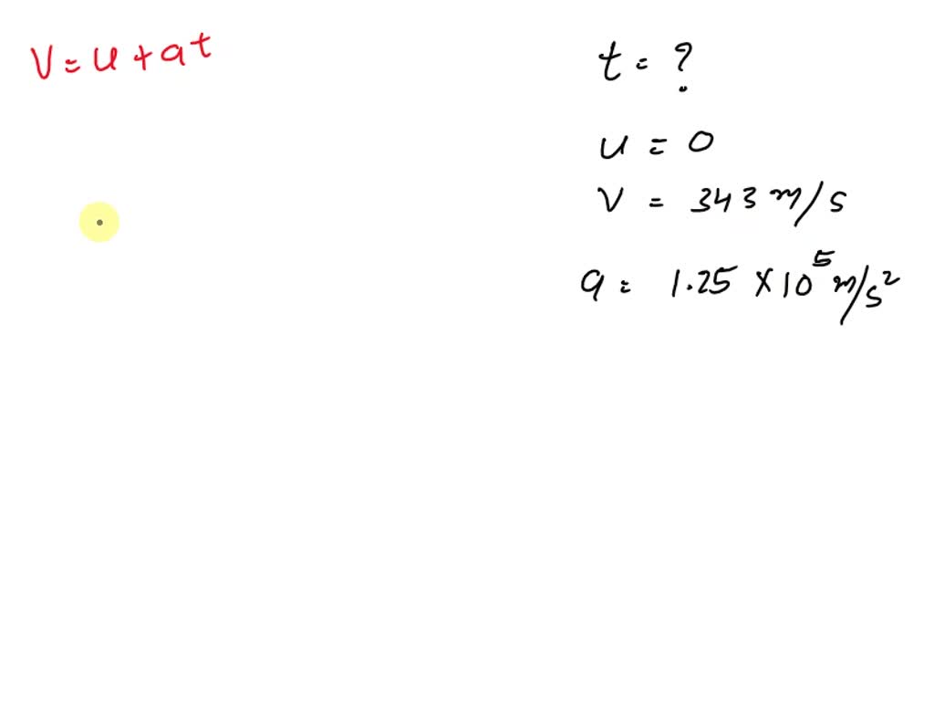 SOLVED: Kinematic equations (5 key equations for motion with uniformly ...