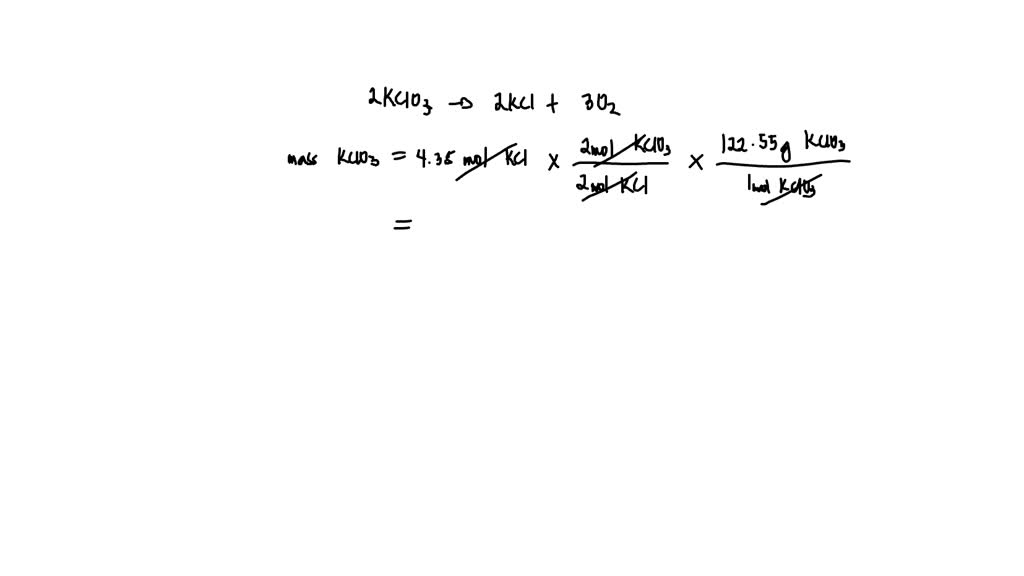 SOLVED: A common laboratory method for preparing oxygen gas involves decomposing potassium ...
