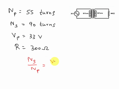 Derive the [ABCD] matrix for the step-down transformer...