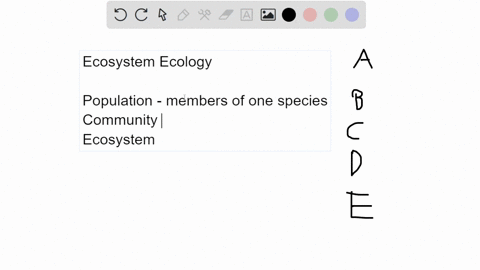 Survey the lendscape scales of ecology drag and drop the...