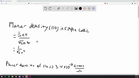 Determine the surface density of atoms for silicon on the...