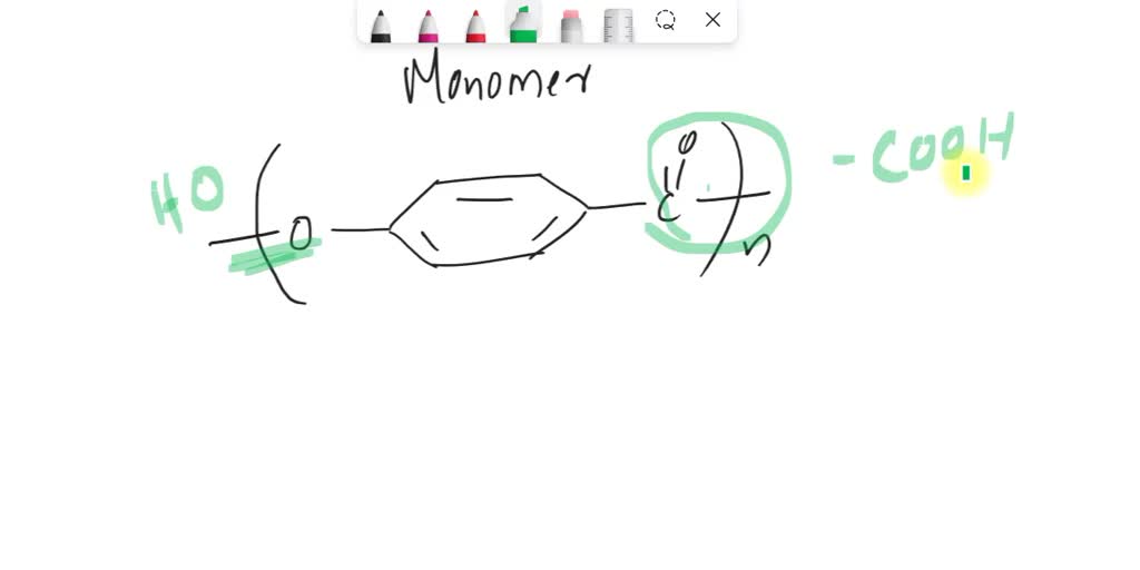SOLVED: Question of 50 Points Identify the monomer(s) used to make the ...
