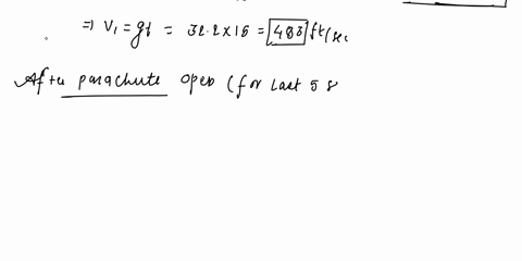 A skydiver weighs 125 pounds, and her parachute and equipment combined weigh another 35 pounds ...