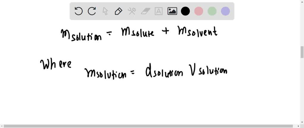 SOLVED: One solution was prepared by dissolving 25.00 ml of methenol (CH3OH, molecular weight ...