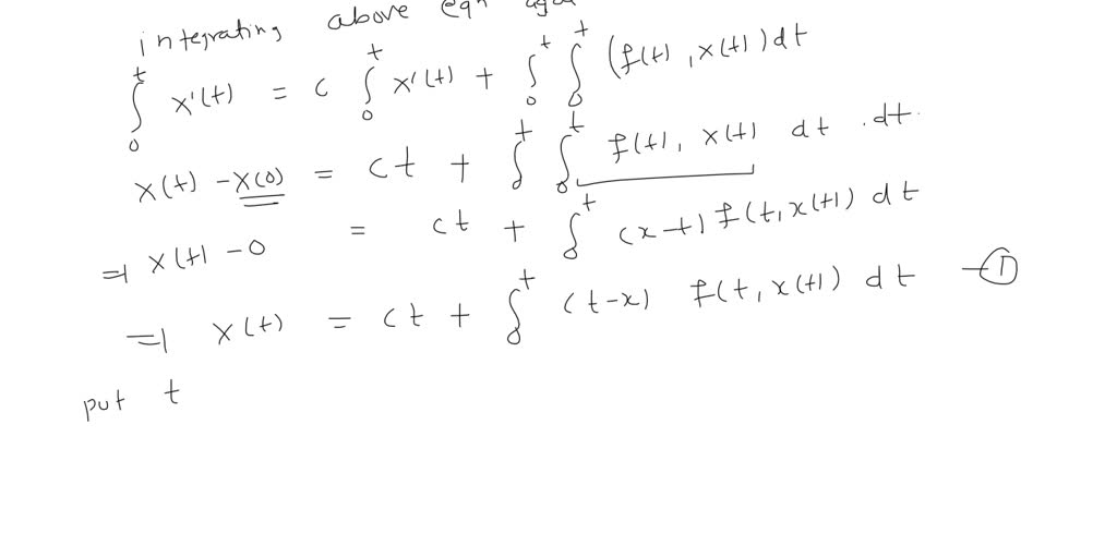 Solved B Find Ah Integral Representation For The Solution Of Boundary Value Problem T F