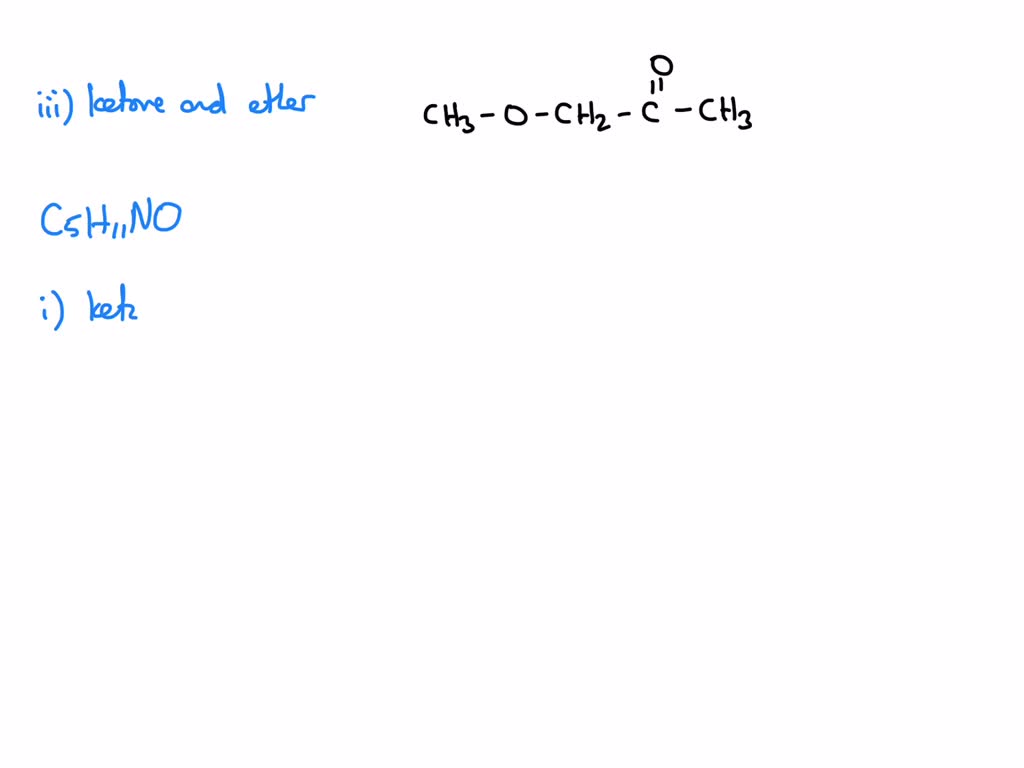 SOLVED: Using the molecular formula C6H12O2, draw possible Lewis structures noting any charges ...
