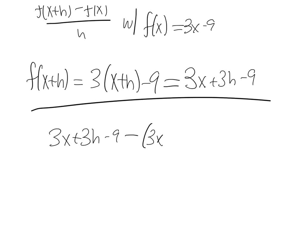 SOLVED: Find the difference quotient (f(x+h)-f(x))/(h), where h ≠ 0, for the function below. f(x ...