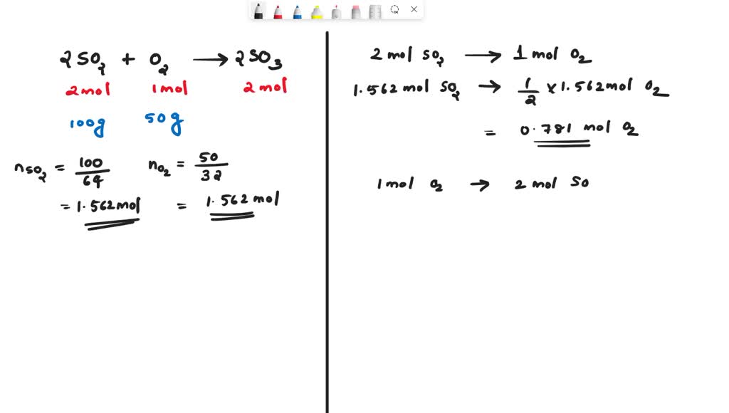 SOLVED: Calculate the mass of excess reagent remaining at the end of ...