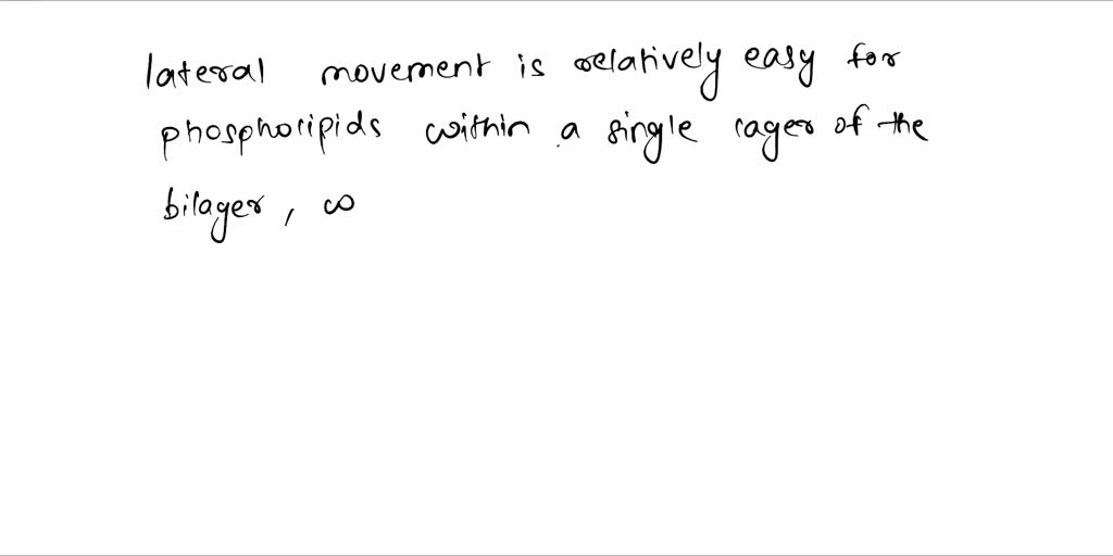 SOLVED: Explain the differences in the ease of lateral movement and ...