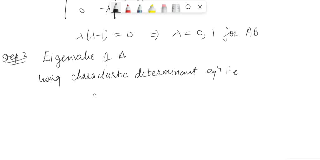 SOLVED: Problem 7. This problem concerns the eigenvalue problem involving a real symmetric ...
