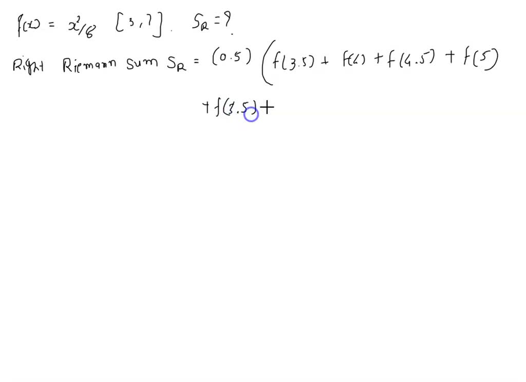 SOLVED: The rectangles in the graph below illustrate a right endpoint ...