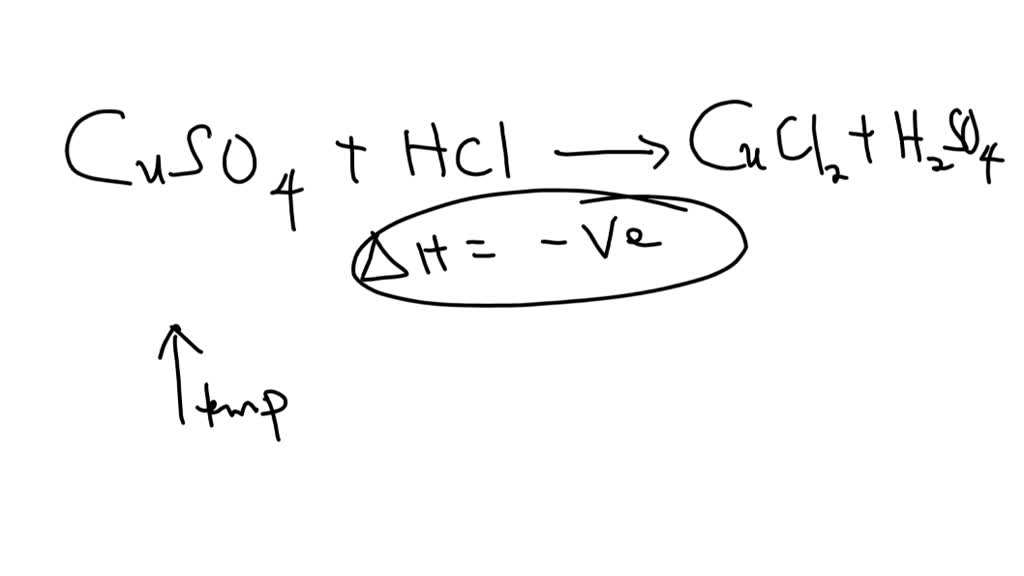 SOLVED: copper(II) sulfate + hydrochloric acid .is there gas involved ...