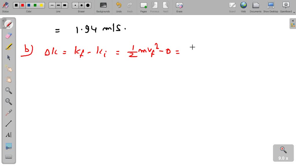 SOLVED: '22 A 4.00-kg particle is subject to a net force that varies with V position as shown in ...