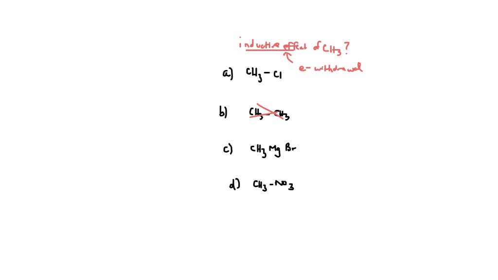 SOLVED: In which of the following compounds - I effect of methyl group ...