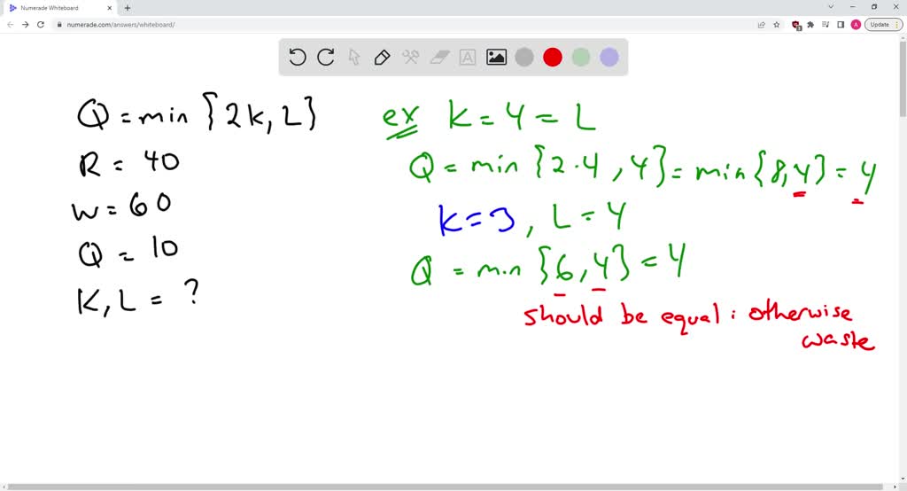 SOLVED: Suppose a production function is given by Q= 10K + 2L. The ...