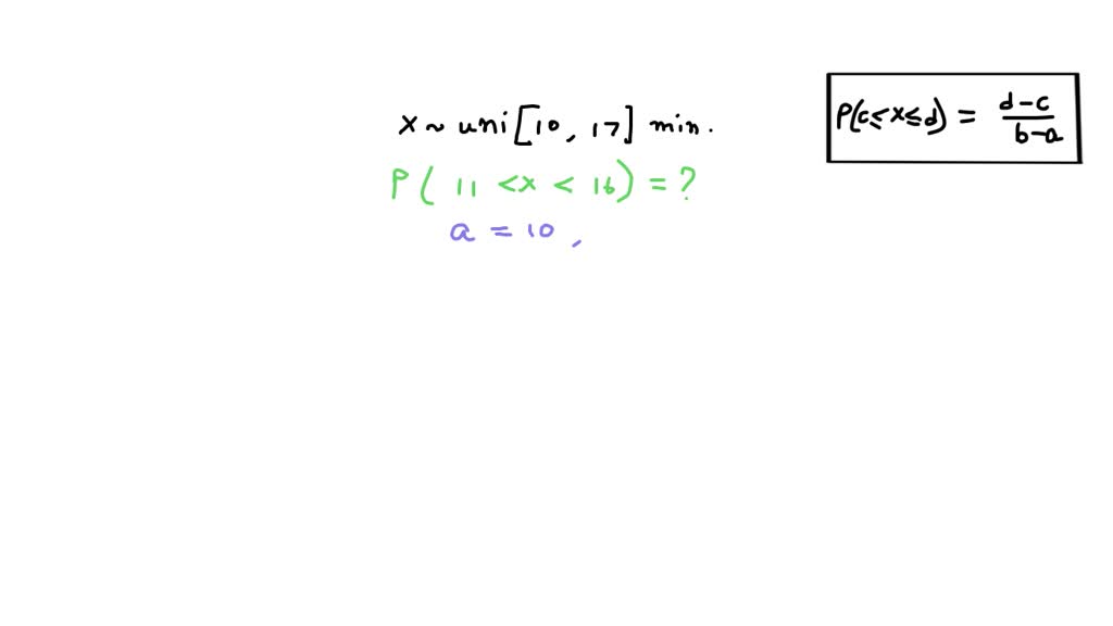 The time it takes me to wash the dishes is uniformly distributed ...
