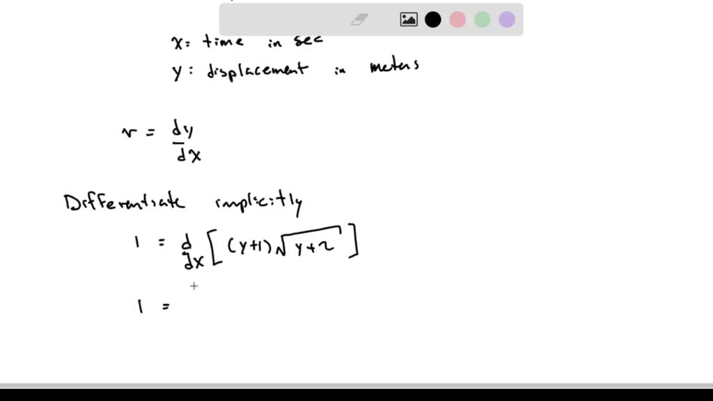 SOLVED: Find the initial velocity of an object moving in a straight line if the displacement ...
