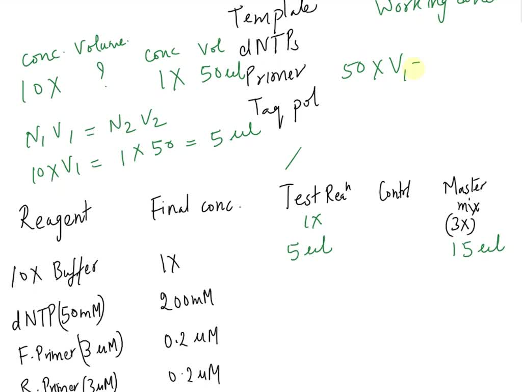 SOLVED: Design a PCR experiment to amplify a sequence of interest: Use ...