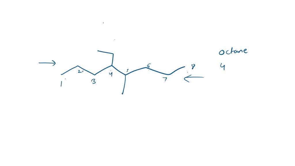 SOLVED: What is the IUPAC name for the following compound? A) 4-Ethyl-S ...