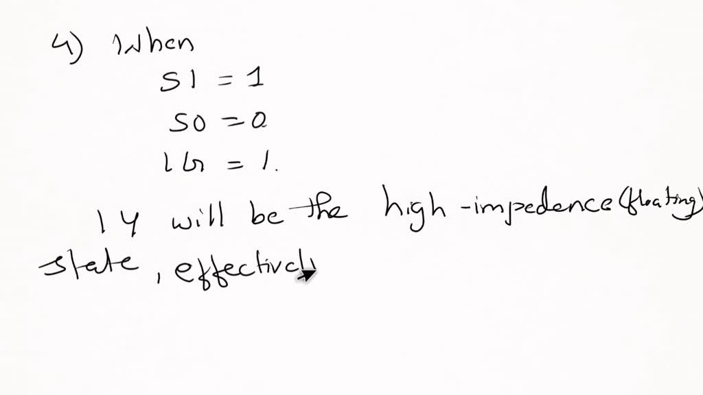 SOLVED: Problem 1. Understanding the Multiplexer (5 points) Below on the left is the logic ...